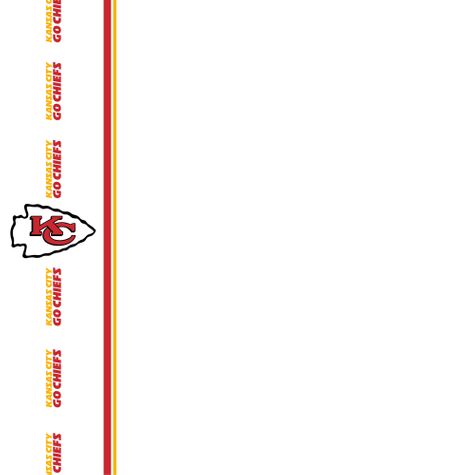 Kansas City Chiefs: Go Chiefs 12 x 12 Paper