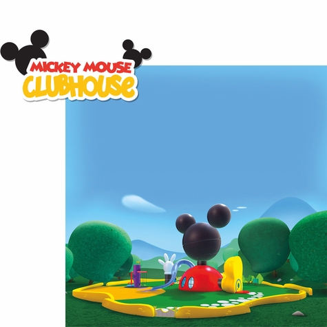 Mickey Mouse Clubhouse Backdrop