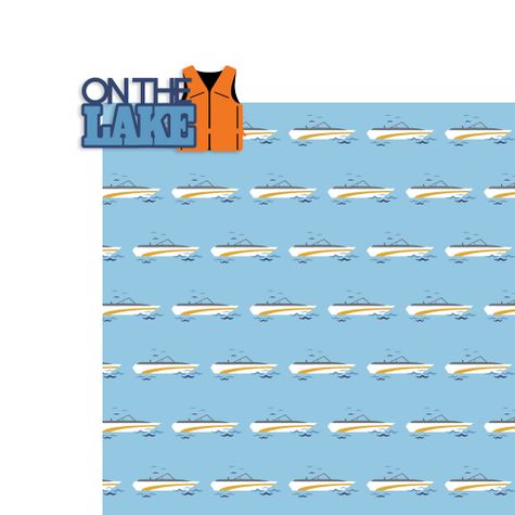 Lake: On the Lake 2 Piece Laser Die Cut Kit