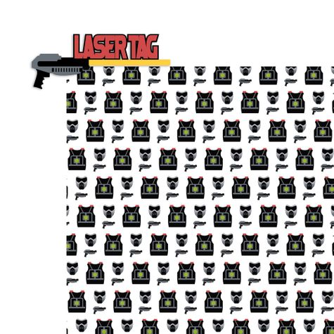 Laser Tag: Laser Tag 2 Piece Laser Die Cut Kit