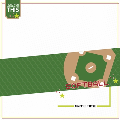 Softball Scrapbooking!