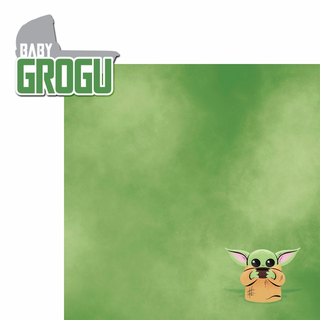 Mandalorian: Baby Grogu 2 Piece Laser Die Cut Kit