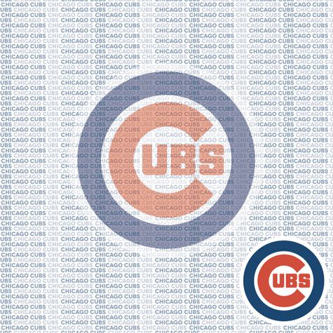 MLB Fanatic: Chicago Cubs 12 x 12 Paper