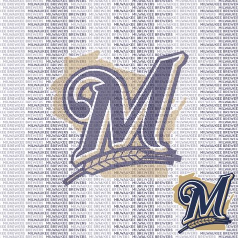 MLB Fanatic: Milwaukee Brewers 12 x 12 Paper