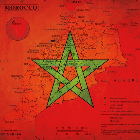 Morocco: Morocco 12 x 12 Paper