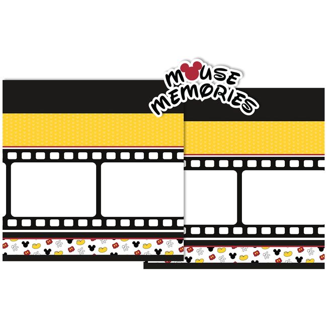 Mouse Memories Double Page Layout Kit