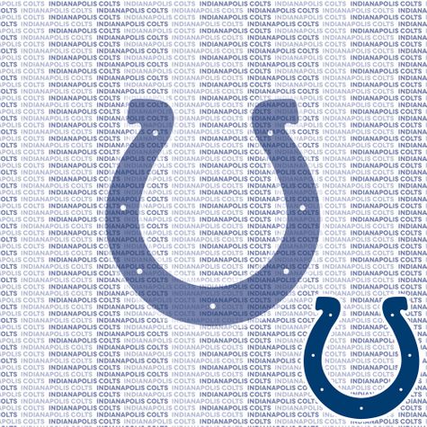 NFL Fanatic: Indianapolis Colts 12 x 12 Paper