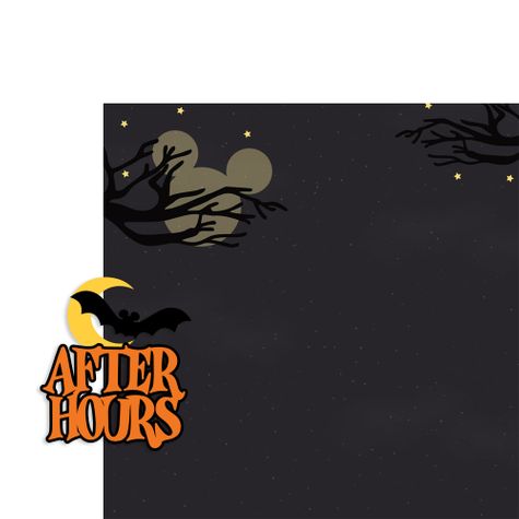 Not So Scary: After Hours 2 Piece Laser Die Cut Kit