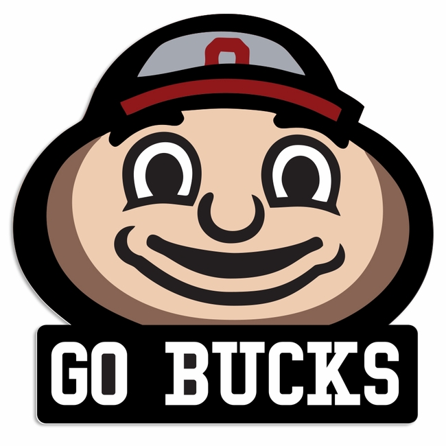 Ohio State: Go Bucks Laser Die Cut