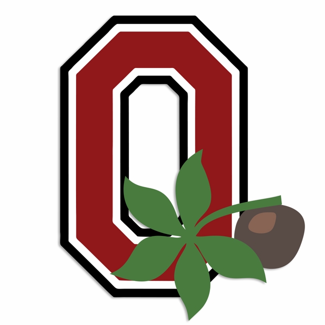 Ohio State: O Buckeye Laser Die Cut
