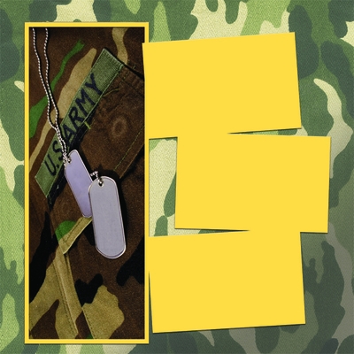 Army Scrapbooking