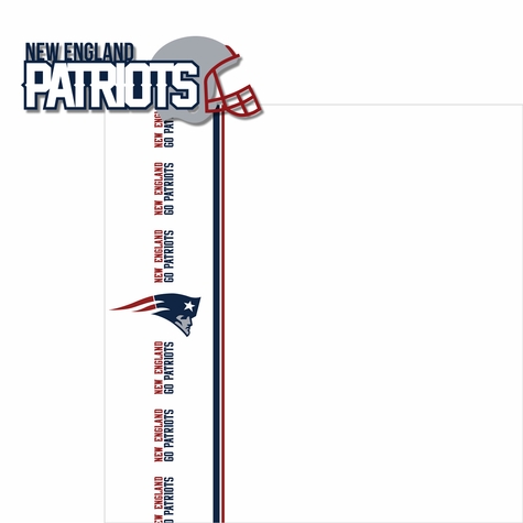 Patriots: Go Patriots 2 Piece Laser Die Cut Kit