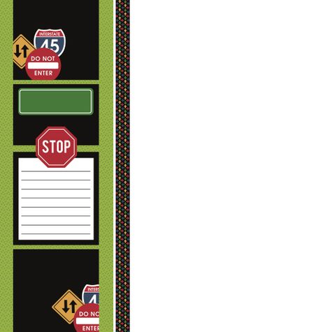 Permit to Drive: Student Driver 12 x 12 Paper