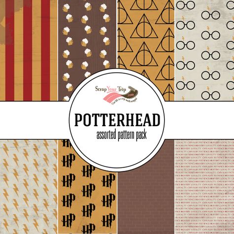 Potterhead Assorted 12 x 12 Paper Pack