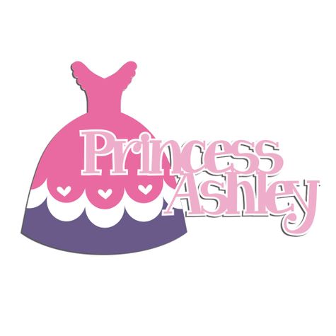 Princess: Custom Princess Laser Die Cut