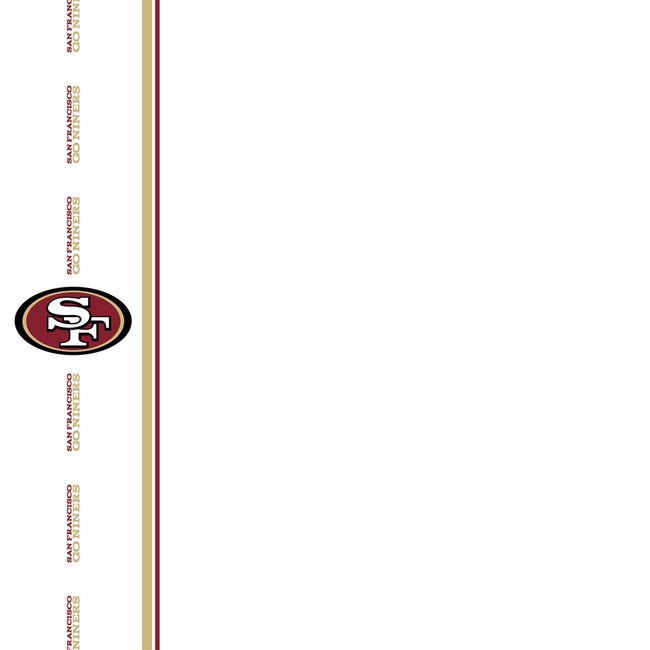 San Francisco 49ers: Go 49ers 12 x 12 Paper