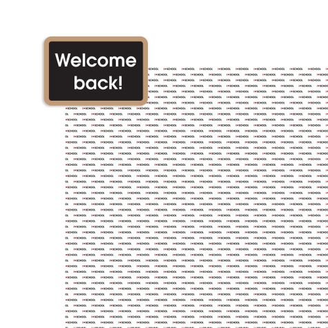 School: Welcome Back Laser Die Cut