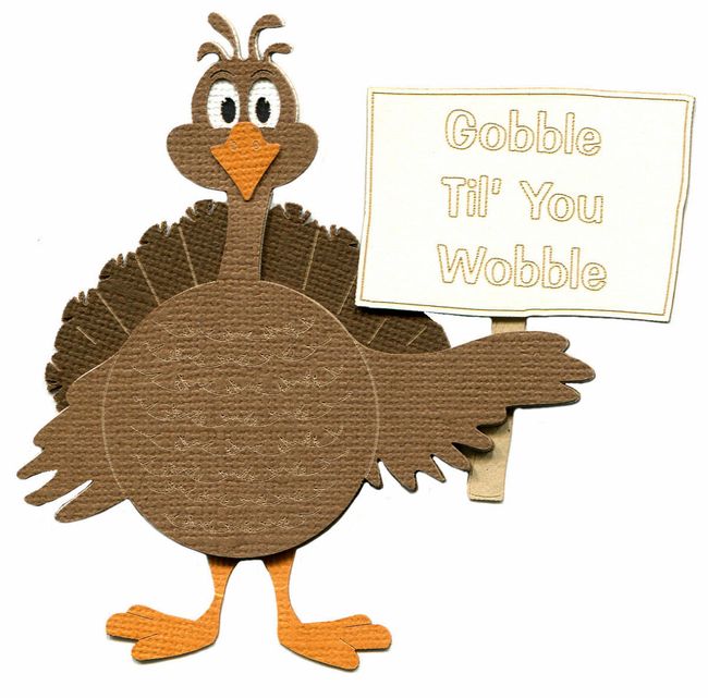 Scrap Your Trip: Custom Turkey Laser Die Cut