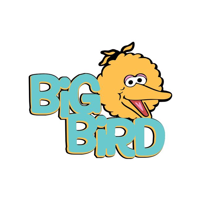 Sesame ST: Big Bird Laser Die Cut