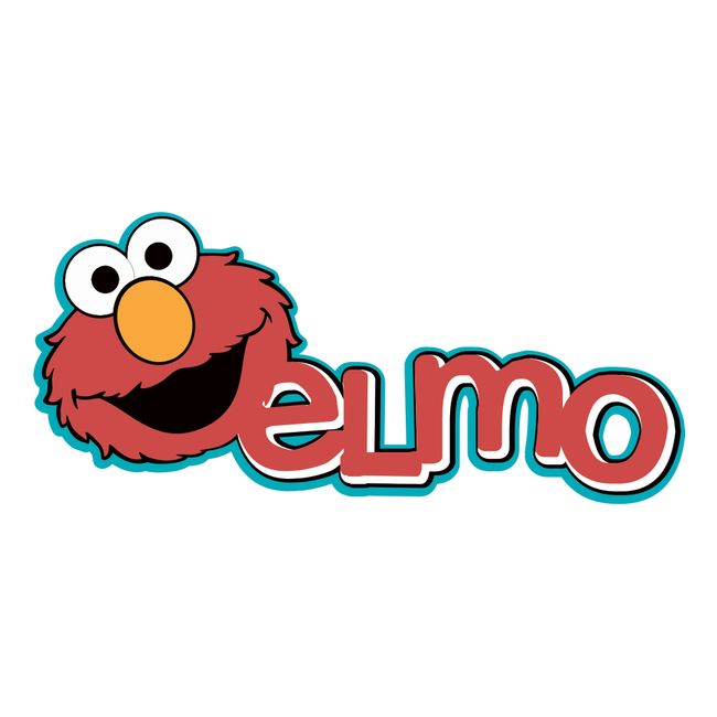 Sesame ST: Elmo Laser Die Cut