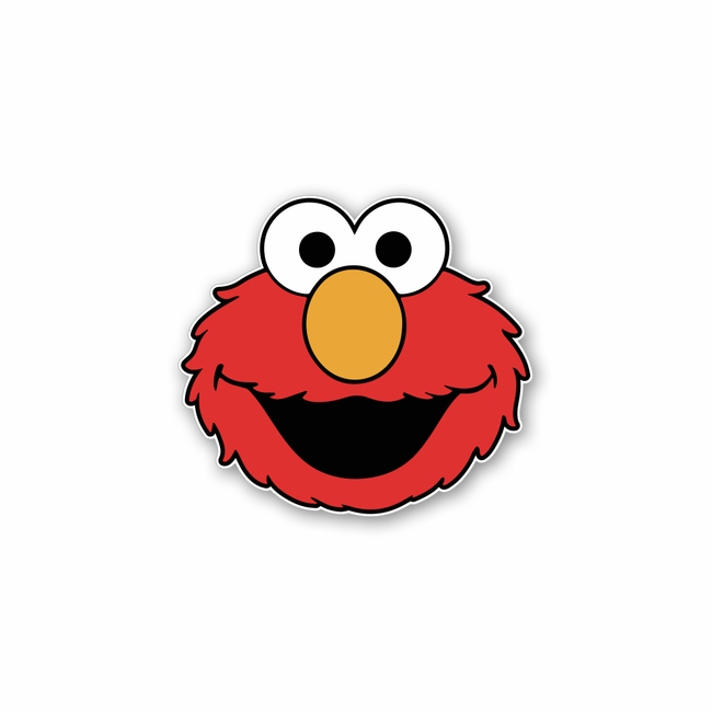 Sesame Street Face Cut Outs