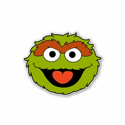 Sesame Street Faces Cutouts