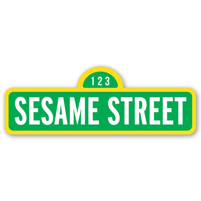 Sesame Street: Sign Laser Die Cut
