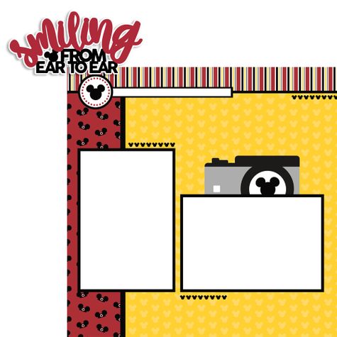 Smile Ear to Ear 2 Piece Laser Die Cut Kit