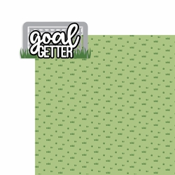 Soccer: Goal Getter 12 x 12 Paper