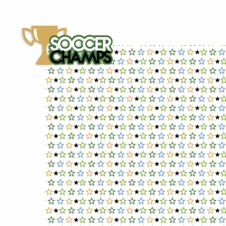 Soccer: Coach Laser Die Cut