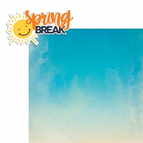 Spring Break 2 Piece Laser Die Cut Kit