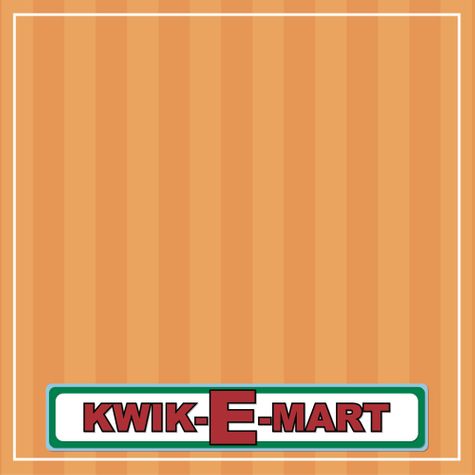 Springfield: Kwik-E-Mart 12 x 12 Paper
