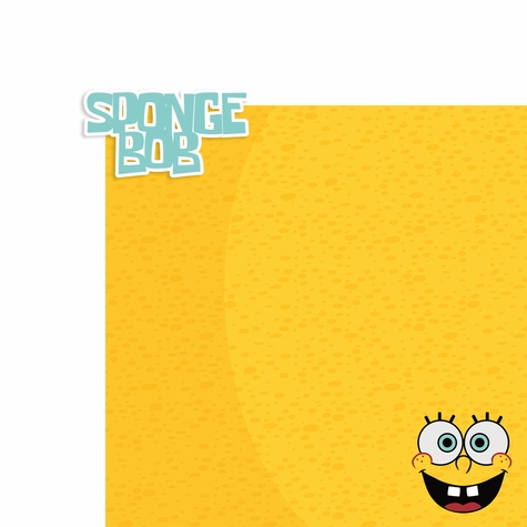 Square Pants: Spongebob 2 Piece Laser Die Cut Kit