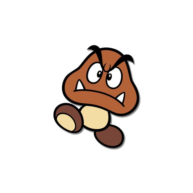 Paper Mario Goomba