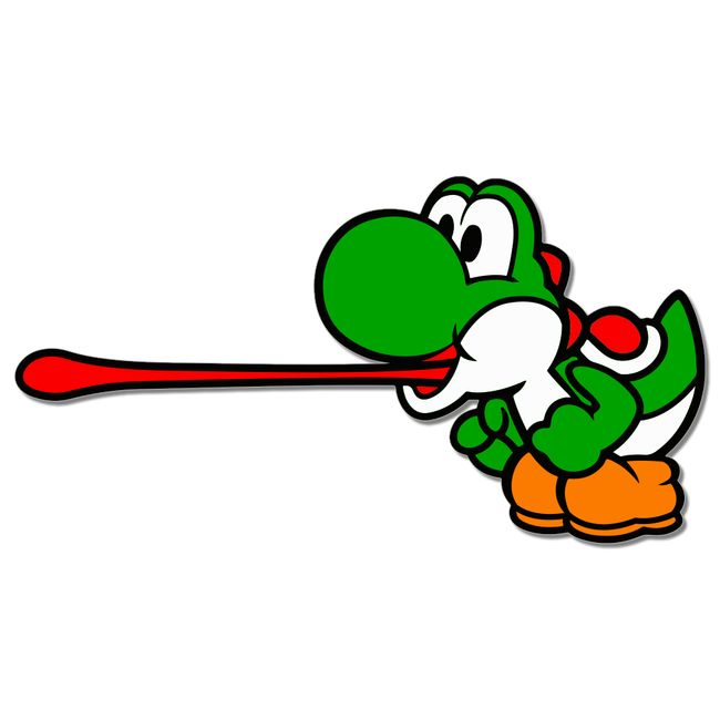 Yoshi Tongue Super Mario World