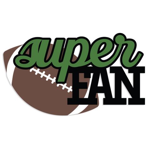 Superbowl: Super Fan Laser Die Cut