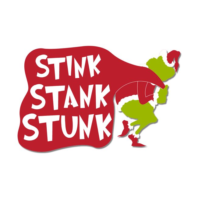 The Grinch: Stink Stank Stunk Laser Die Cut