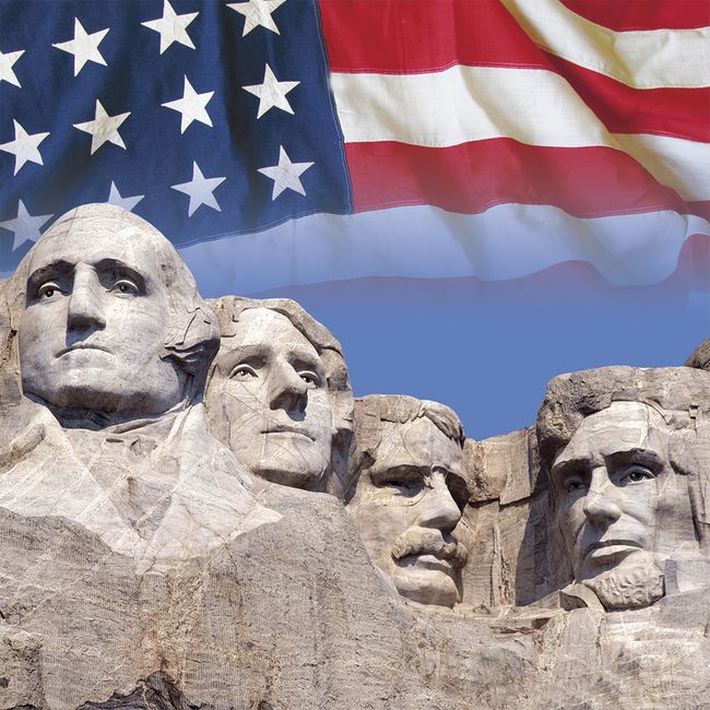 The Presidents: Mount Rushmore 12x12 Paper