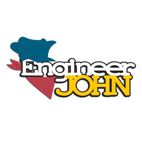 Train: Custom Engineer Laser Die Cut