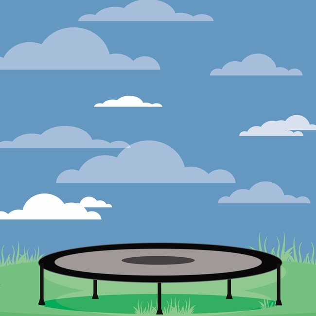 Trampoline 12 x 12 Paper