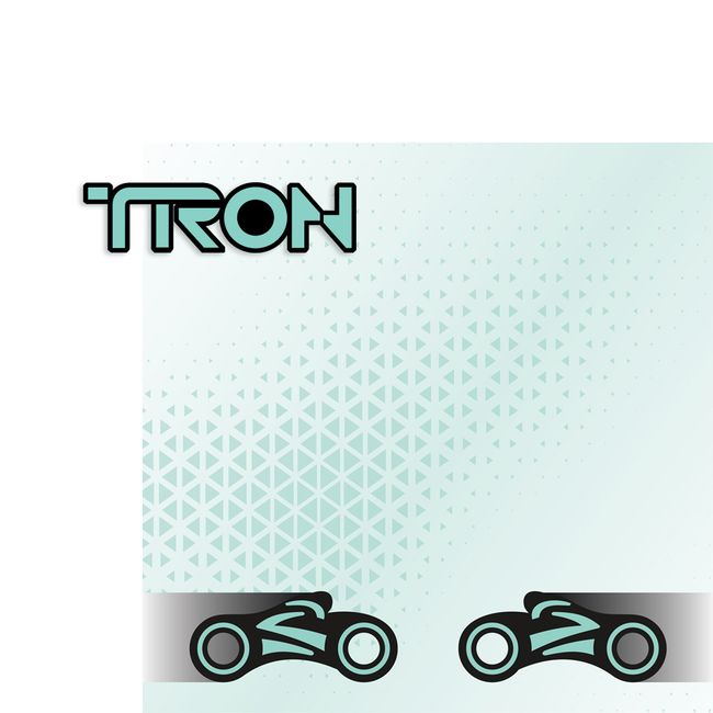 Tron 2 Piece Laser Die Cut Kit
