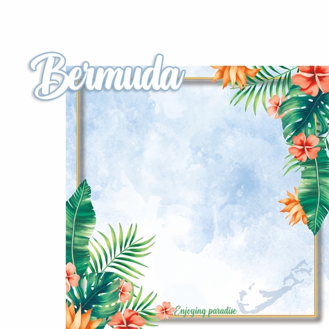 Tropics: Bermuda 2 Piece Laser Die Cut Kit