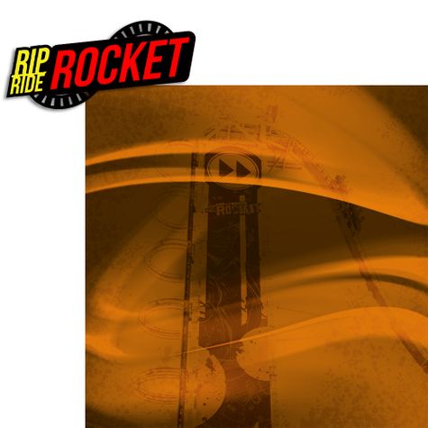 Universal Rides: Rip Ride Rockit 2 Piece Laser Die Cut Kit