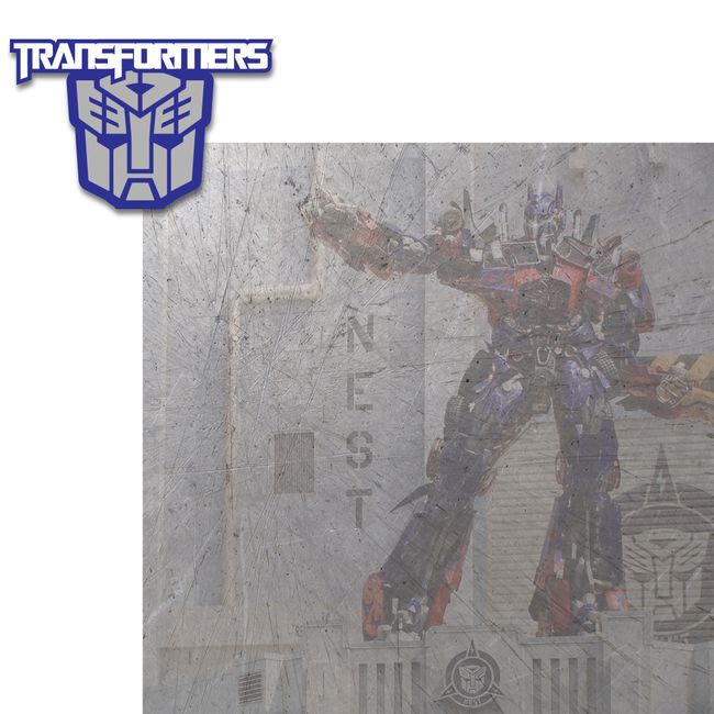 Universal Rides: Transformers 2 Piece Laser Die Cut Kit