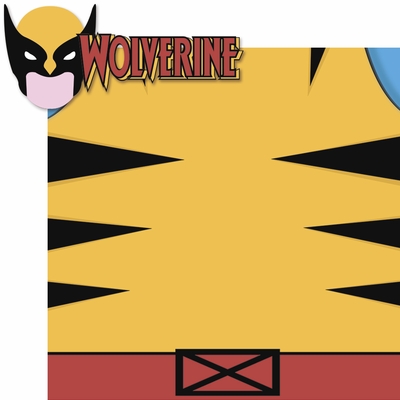 Super Hero Scrapbooking