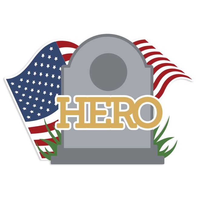 Veteran: Hero Laser Die Cut