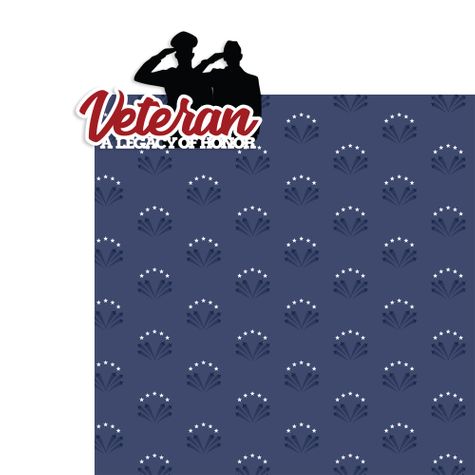Veteran: Veteran A Legacy 2 Piece Laser Die Cut Kit