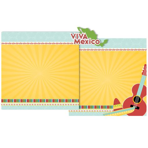 Viva Mexico Double Page Layout Kit
