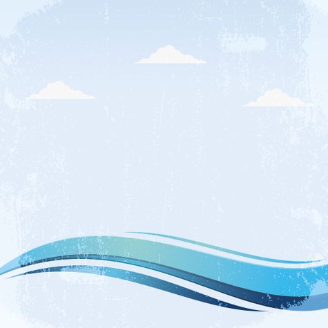 Wave running 12 x 12 Paper
