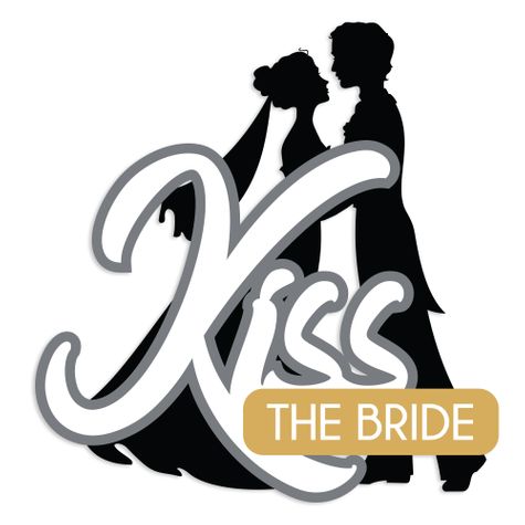 Wedding Day: Kiss the Bride Laser Die Cut